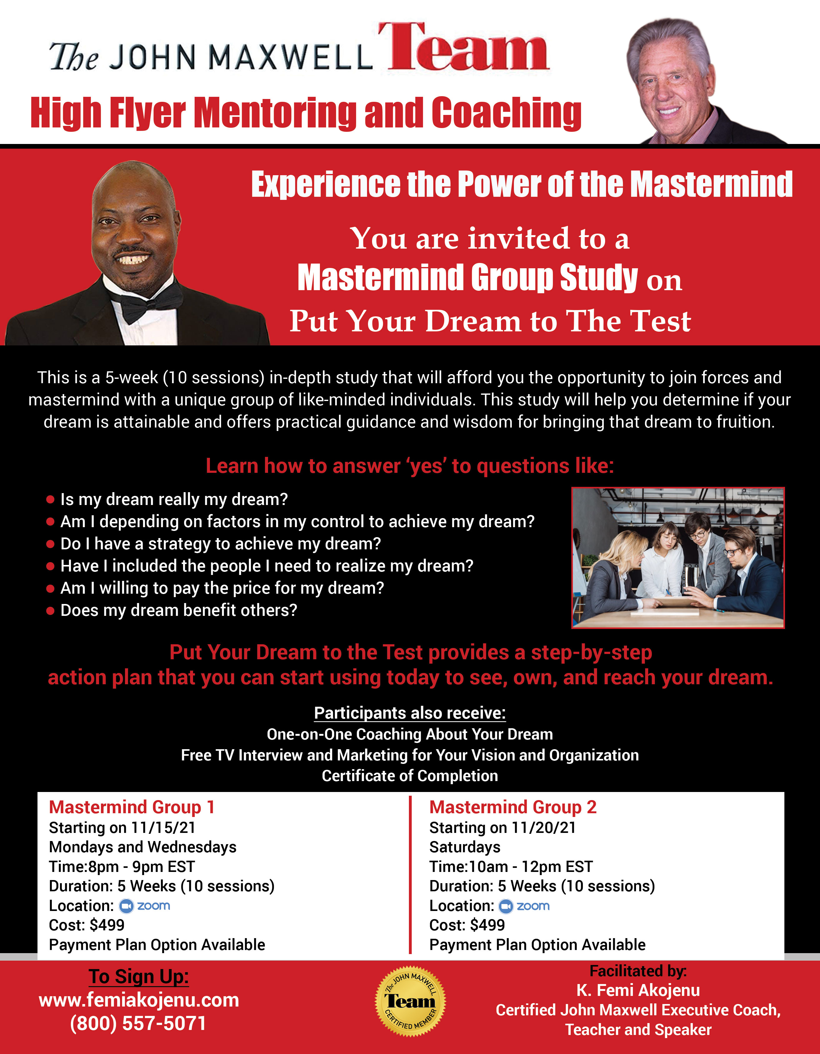 See Femi Akojenu Live